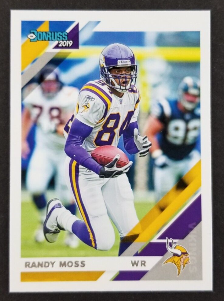 Randy Moss 2019 Donruss Football Card #161 (NM) | eBay