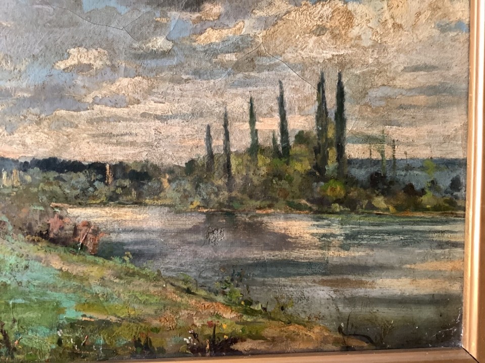 Felix Albert GENDROT Listed Antique American Impressionist Oil 1890 ...