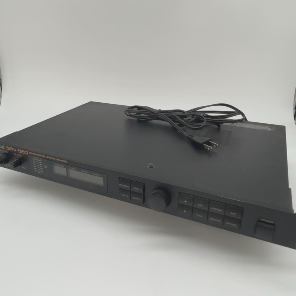 Roland SRV-330 Dimensional Space Reverb Rack Effect Vintage Used Tested ...