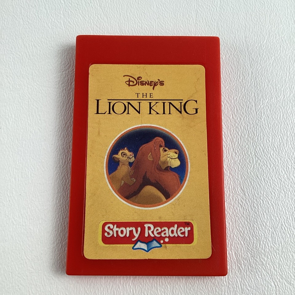 Disney The Lion King Spiral Story Reader Book Cartridge PI Vintage 2003 ...