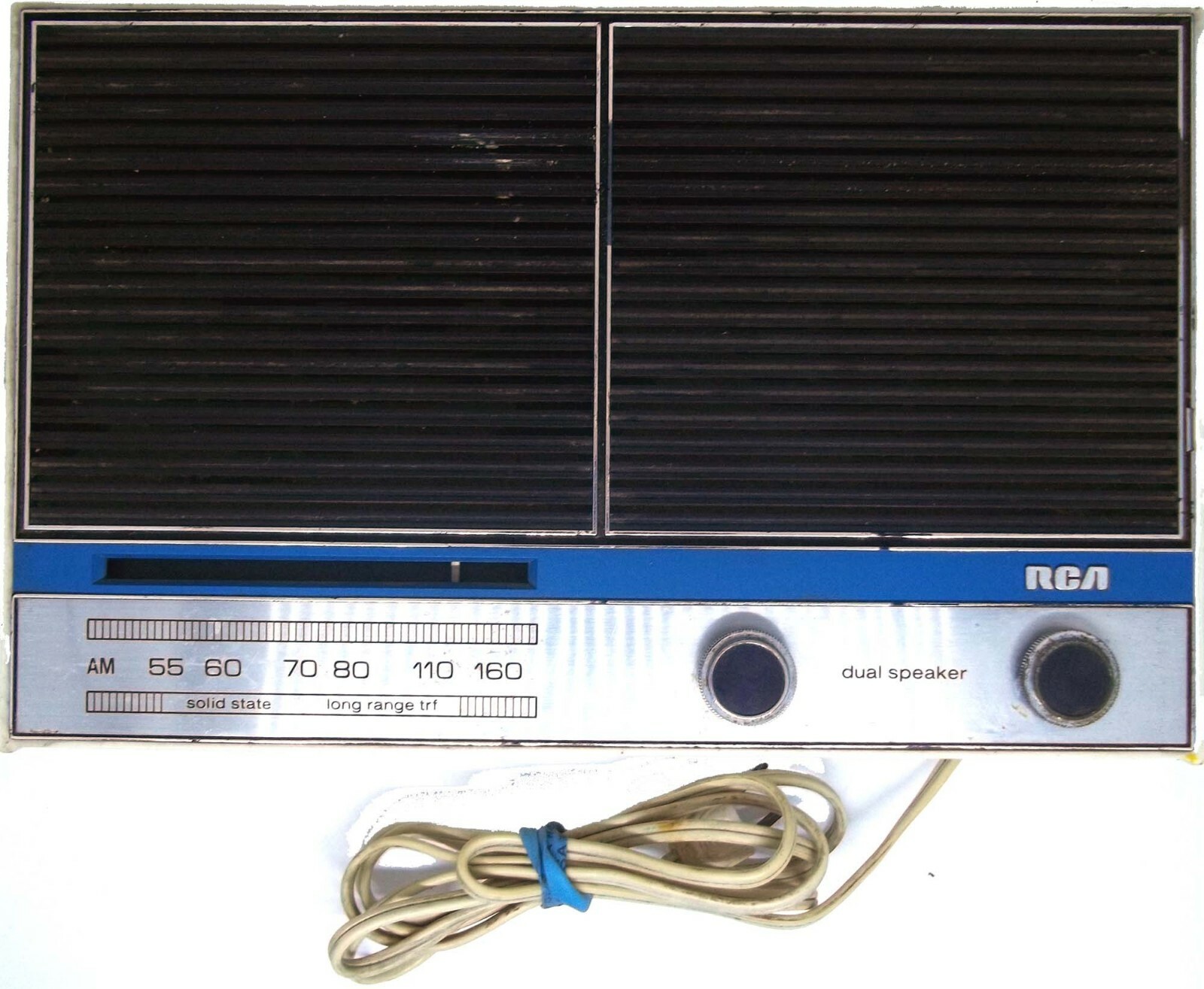 VINTAGE RARE RCA SOLID STATE DUAL SPEAKER RADIO MODEL RZA215Y WORKS!! | eBay