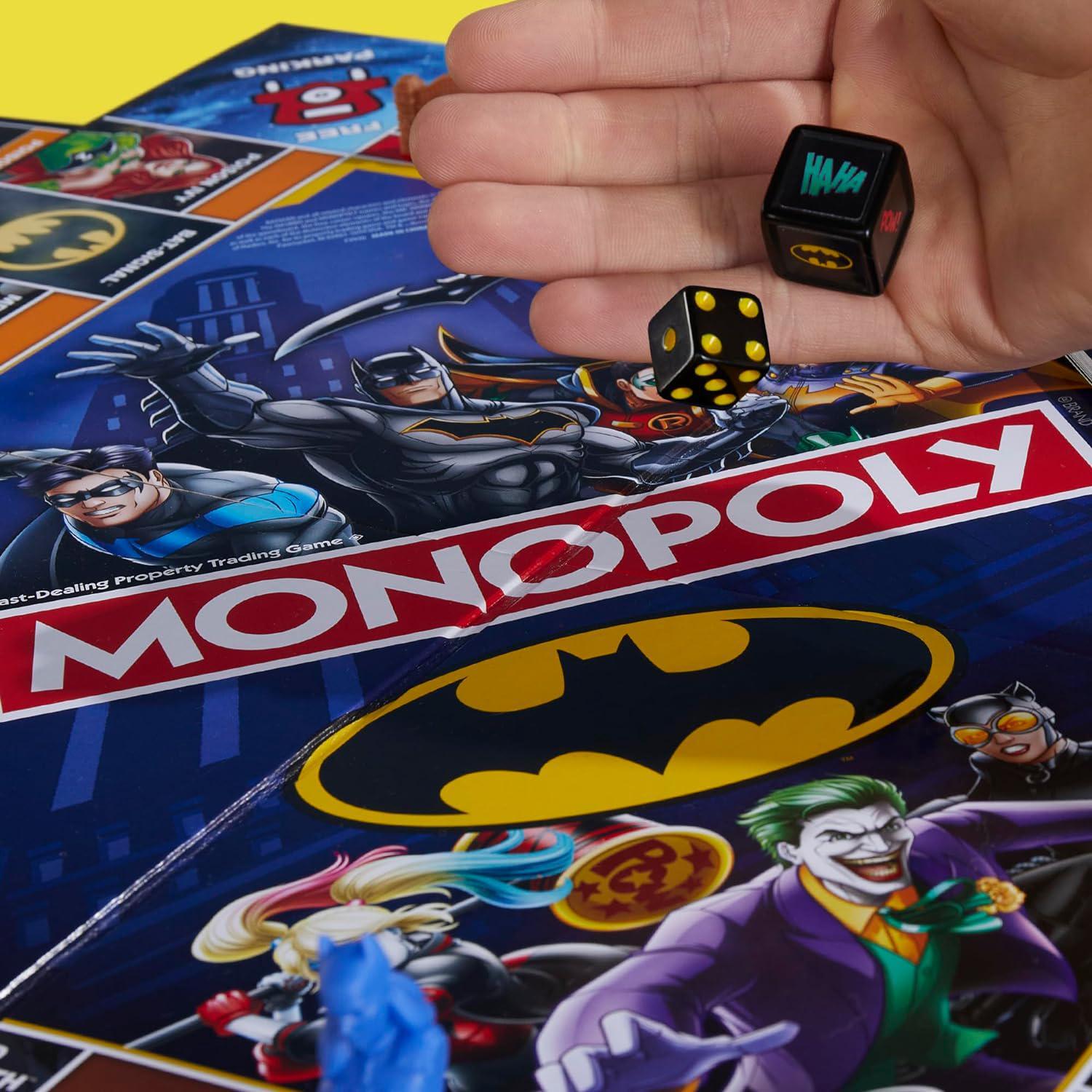 Parker Brothers Monopoly Batman Collector's Edition Board Game ...