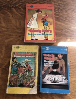 Vintage Lot Of 3 Beverly Cleary Ramona Books Nostalgic Group 70s ...