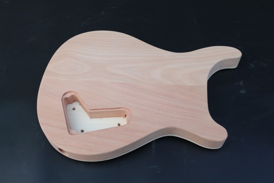 Left hand Guitar Body Mahogany+ Flame Maple Diy Guitar Project | eBay