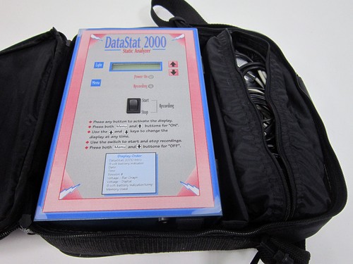 DATASTAT 2000 STATIC ANALYZER PORTABLE RECORDER VOLTAGE | eBay