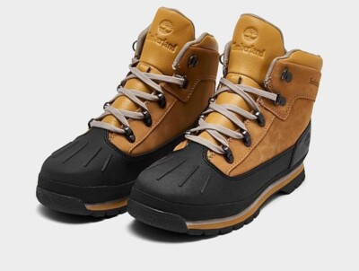 Timberland Euro Hiker Shell Toe Boot 0A1KYY231 Wheat Nubuck Youth #3 ...