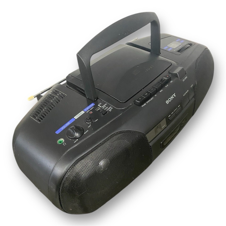 Sony CFD-8 CD/Radio/Cassette Recorder Boombox Fully Tested & Working | eBay