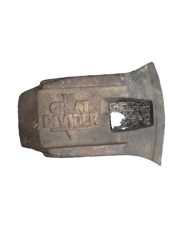 Vintage The Great Divider Splitting Axe Head 6 lbs 10 oz MISSING SPRING ...