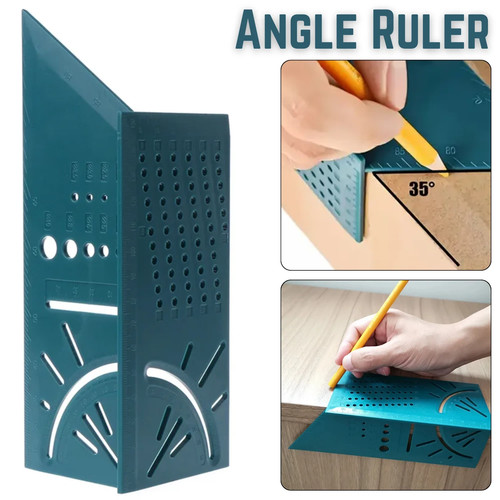 Woodworking Square Size Measure Ruler 360 Degree 3D Mitre Angle Measuring . | eBay Australia