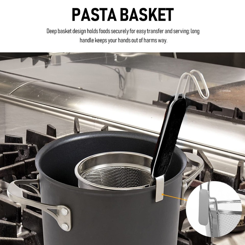 High Side Colander Noodle Pot Strainer Sieves Strainers for Cooking ...