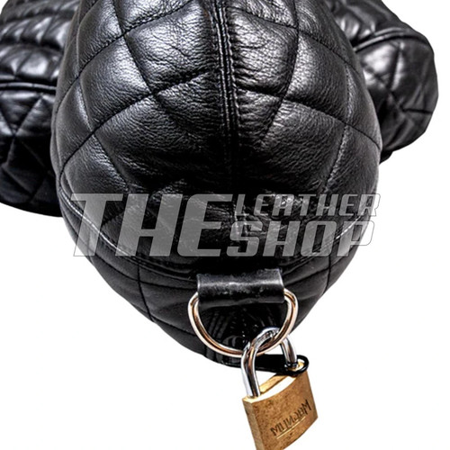 Custom Quilted Leather Sleepsack – Heavy Bondage Body Bag restraint ...