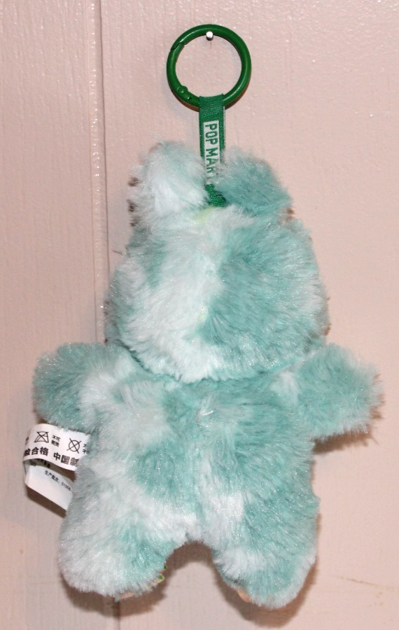 POP MART Labubu The Monsters Plush Keychain Bag Clip Light Green Plush ...