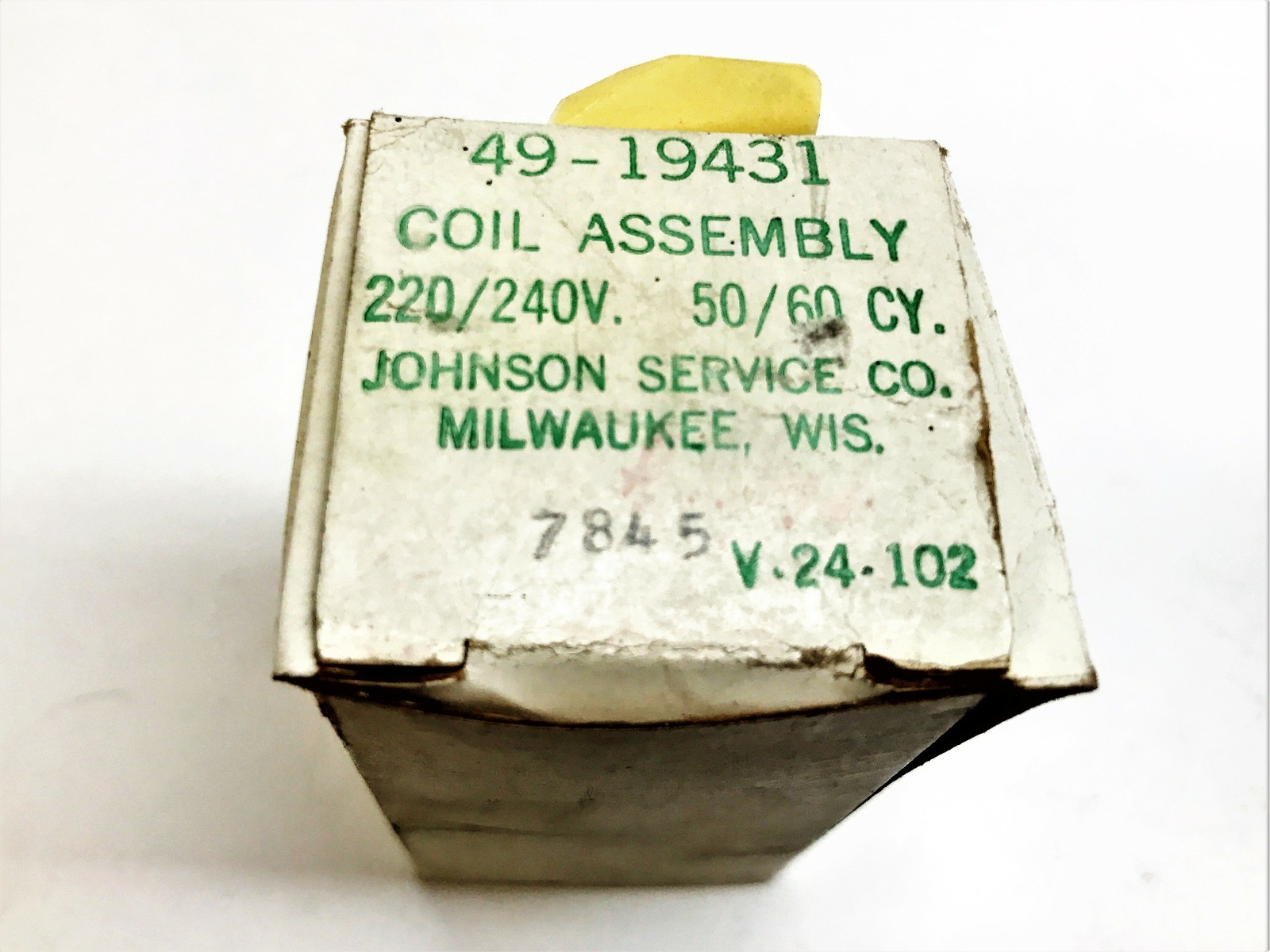(14) Johnson Service Co. Solenoid Coil Assembly 220/240volt 49-19431 ...
