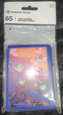 65 Haunted Ruins Pokemon Center Trading Card Sleeves Factory Sealed NEW ...