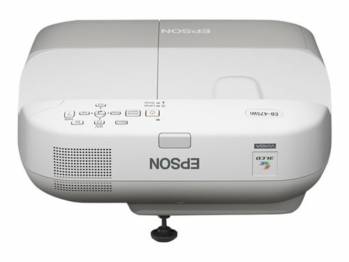 Epson EB-475Wi WXGA HDMI VGA Ultra Short Throw 2600 Lumens Projector ...