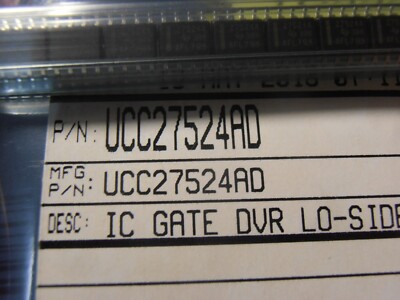 5X UCC27524AD 4.5V-18V Low-Side Gate Driver IC Non-Inverting SOP8 TI | eBay