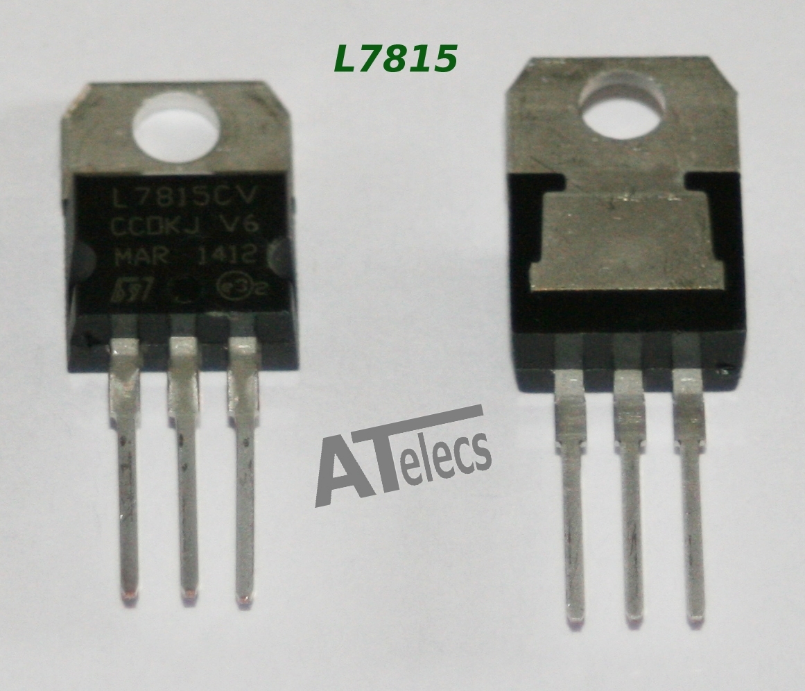L7805 L7812 L7815 / LM7805 LM7812 LM7815 Regulator TO-220, +5v +12v ...