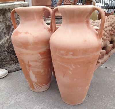 2 Anfore anfora Romana capasone cm 96 orcio terracotta pair roman ...