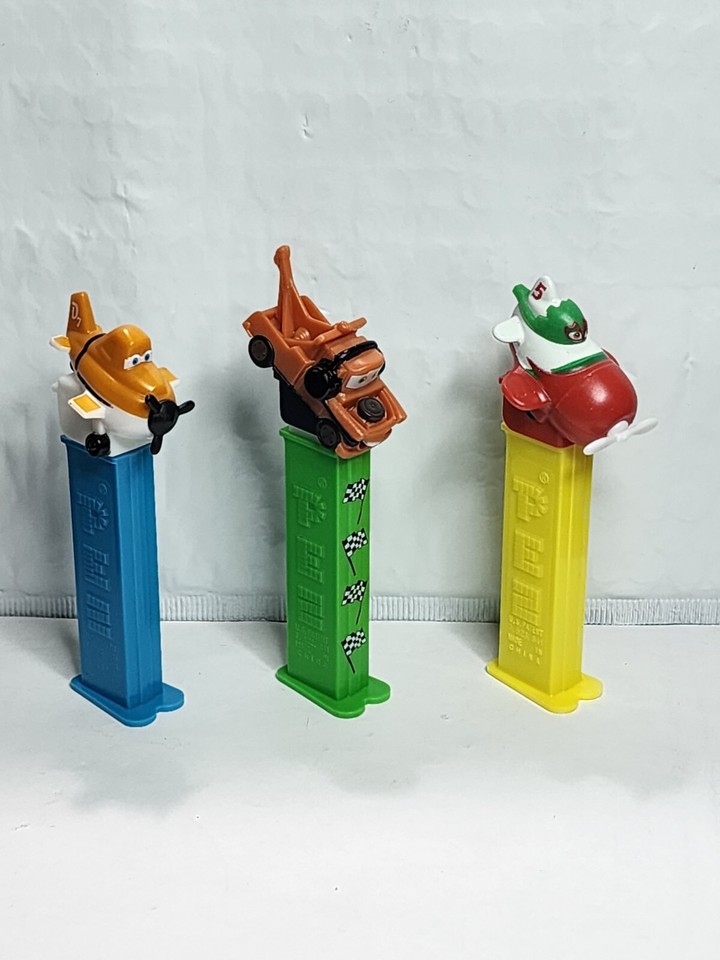 Disney Cars / Planes Pez Dispensers Lot Of 3 - Planes - Tow Mater | eBay