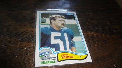 1982 TOPPS # 254 JOHN YARNO FOOTBALL CARD | eBay