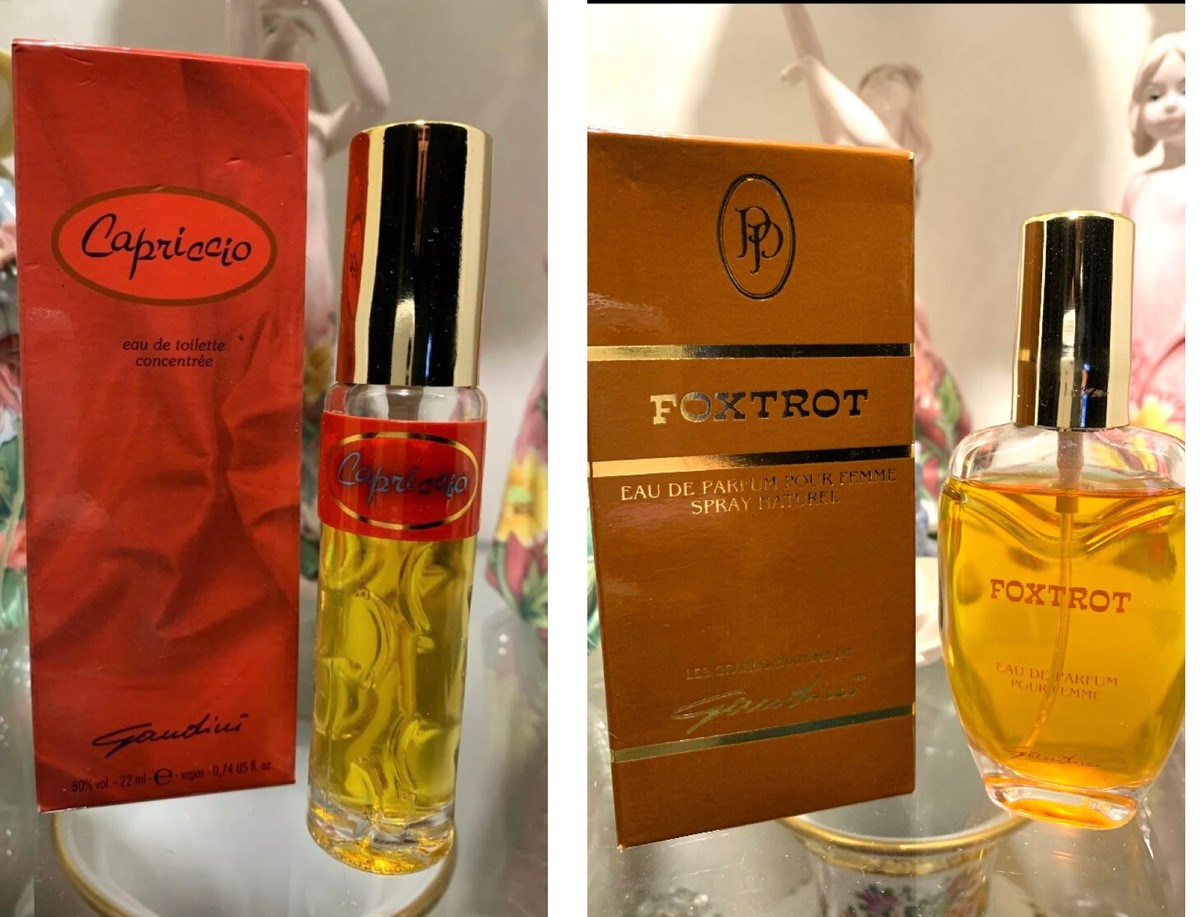 Capriccio Perfume CAPRICCIO EDT 22ML + FOXTROT EDP 55ML SPRAY VINTAGE