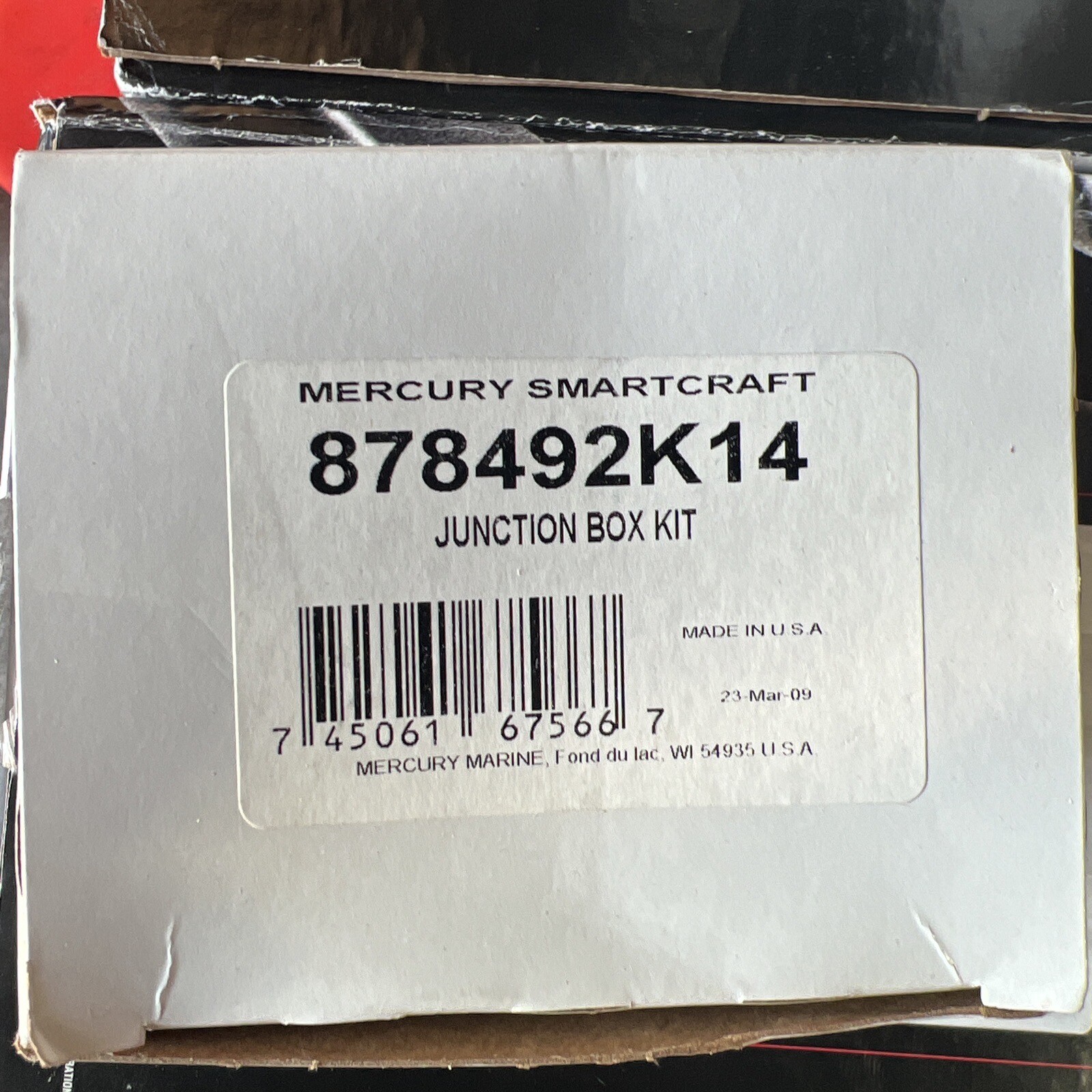 878492K14 4-Port SmartCraft Junction Box Kit For Mercury Outboard Engine | eBay