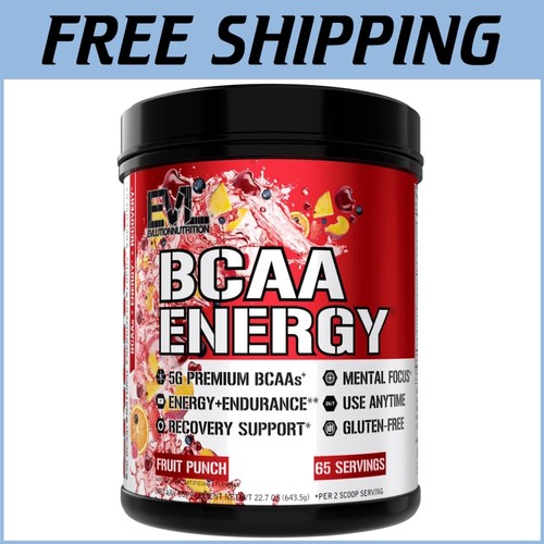 Quality Tested BCAA Powder - Premium Fruit Punch Flavor for Effective ...