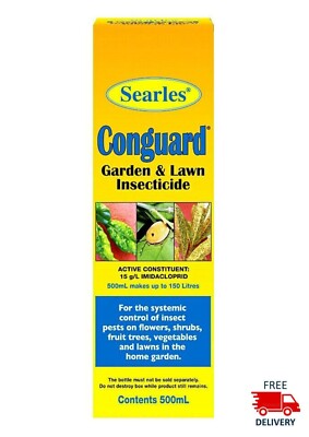 Garden & Lawn Insecticide Searles CONGUARD 500ml Makes 150L | eBay ...