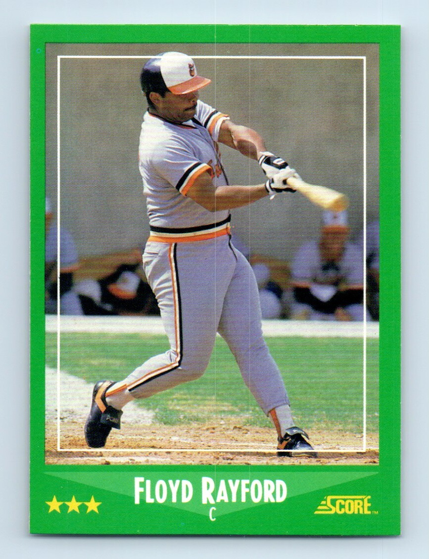 1988 Score Floyd Rayford Baltimore Orioles #359 | eBay