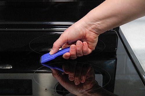 3 x Scraper & 3 x Pad Kit Cooktop and Stove Top Cleaner for Glass ...