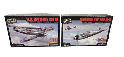 BE Lot of 2 Forces of Valor WWII Fighter Kits 1/72 Model Kits New | eBay