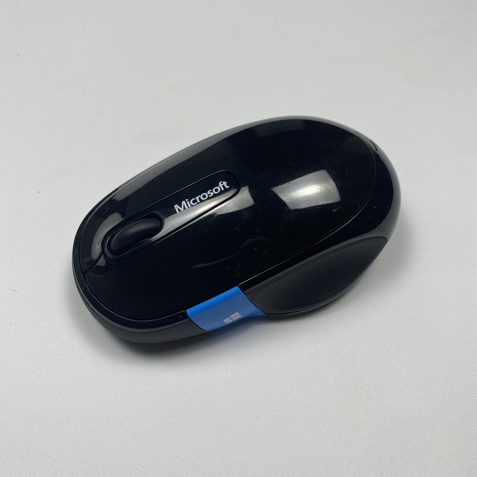 Microsoft - Sculpt Comfort Bluetooth Mouse With Dongle - 1557 - Black ...