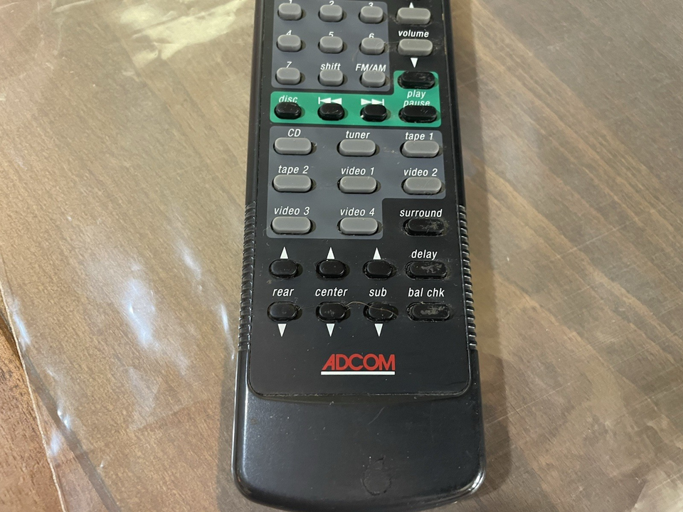 Adcom RC-55 Remote Control / Genuine OEM / Tested / Sanitized / | eBay