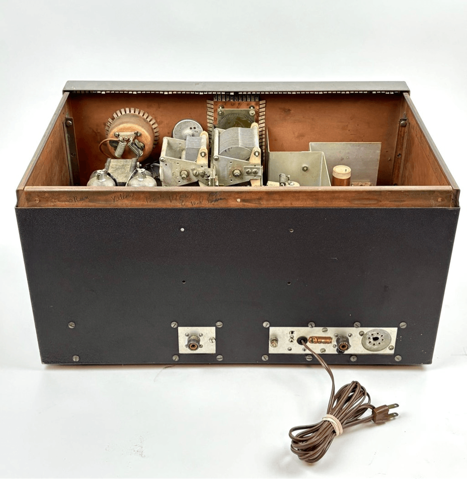 Johnson Viking II Transmitter 10-160 Ham Radio Copper Plated Case Parts ...