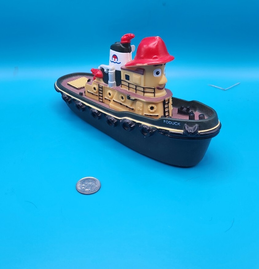 Remorqueur Théodore Foduck Theodore Tugboat Replica Partially Sinks