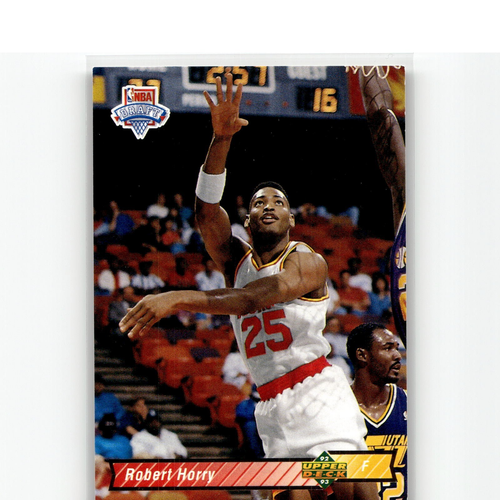 1992-93 Upper Deck Robert Horry Rookie Houston Rockets #7 | eBay