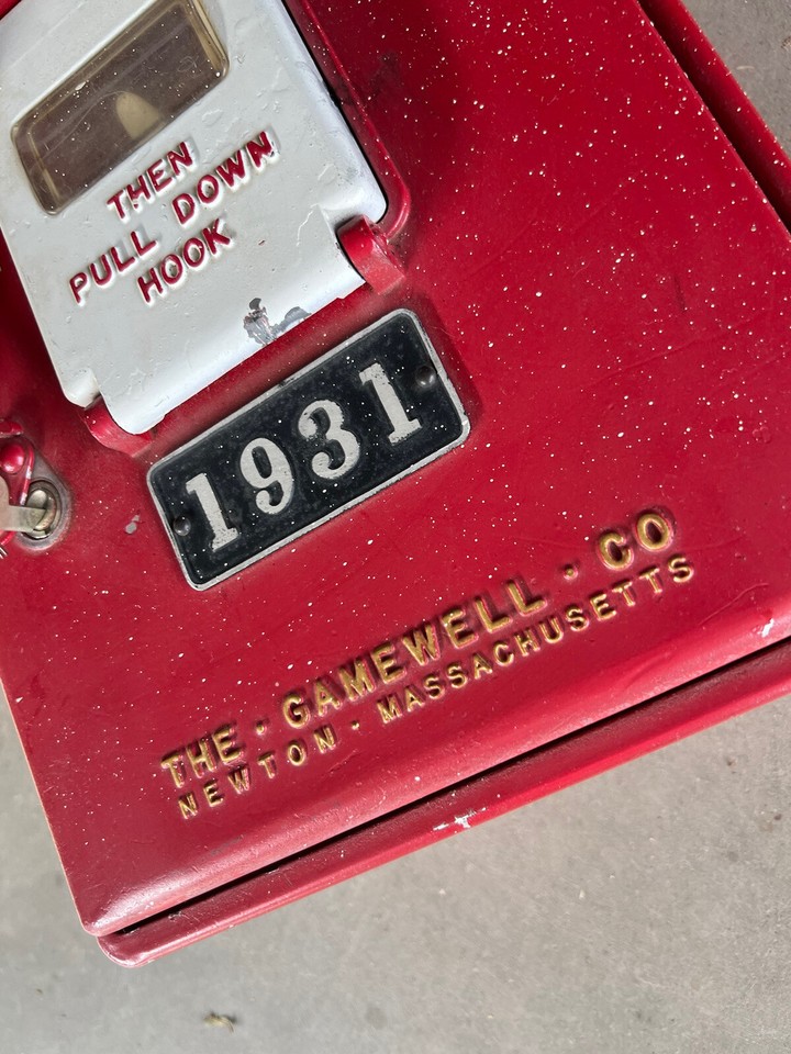 Vintage Gamewell Fire Call Box | eBay