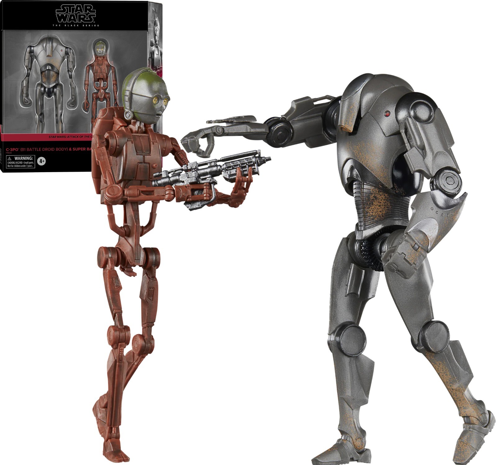 Star Wars Black Series C-3PO B1 Droid Body Super Battle Droid 2-Pack ...