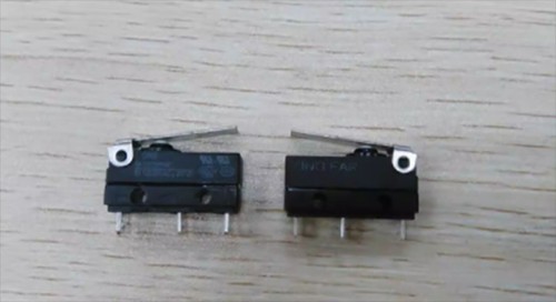 2Pcs New For ZING EAR G905 Waterproof Micro Switch Straight Shank Type ...