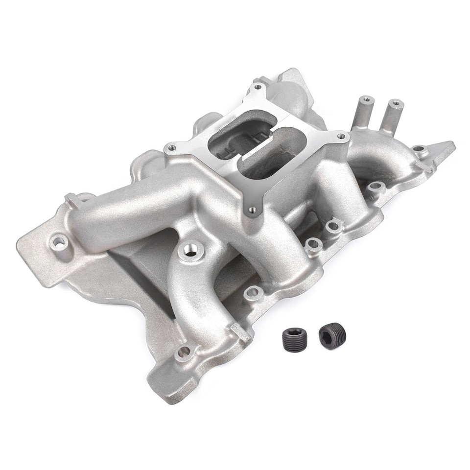 Air-Gap Dual Plane Intake Manifold for Small Block Ford 351C with 2V ...