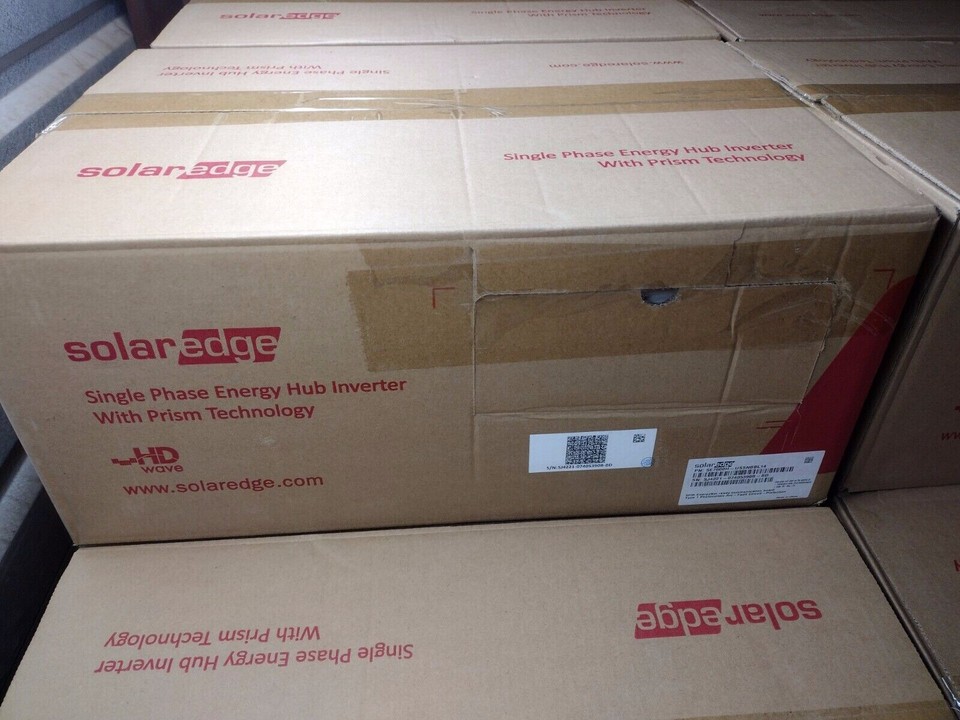 NEW sealed box SolarEdge Energy Hub Inverter SE7600H- USSNBBL14 Battery ...