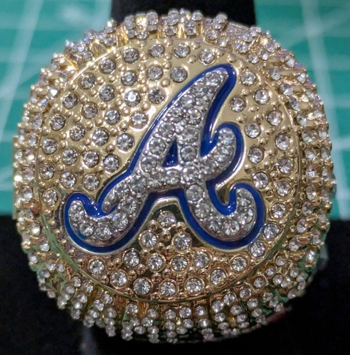 2021 Atlanta Braves Ronald Acuna Jr Replica World Series Champions Ring ...