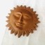Terracotta Sun Face Clay Handmade Sculpture Hanging Wall Art Home Decor ...