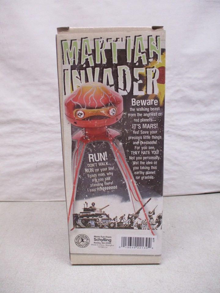 Schylling Martian Invader Tin Wind-Up Toy A | eBay