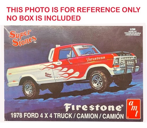 AMT 1978 Firestone Ford 4x4 Truck Super Stones Kit 1/25 A858M COMPLETE ...