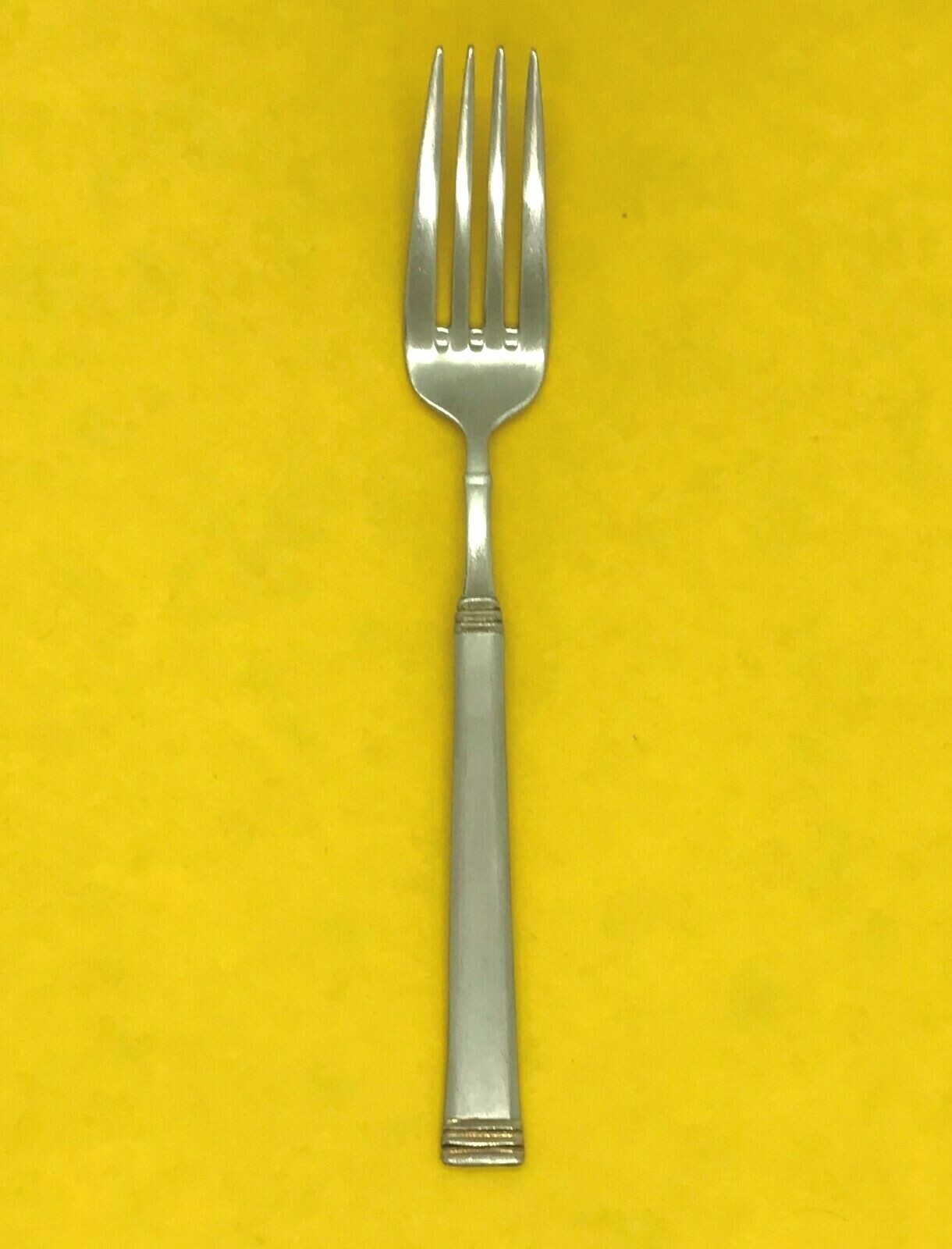 WMF CROMARGAN SATIN & GOLD 18/8 STAINLESS FLATWARE FROSTED HANDLE ...