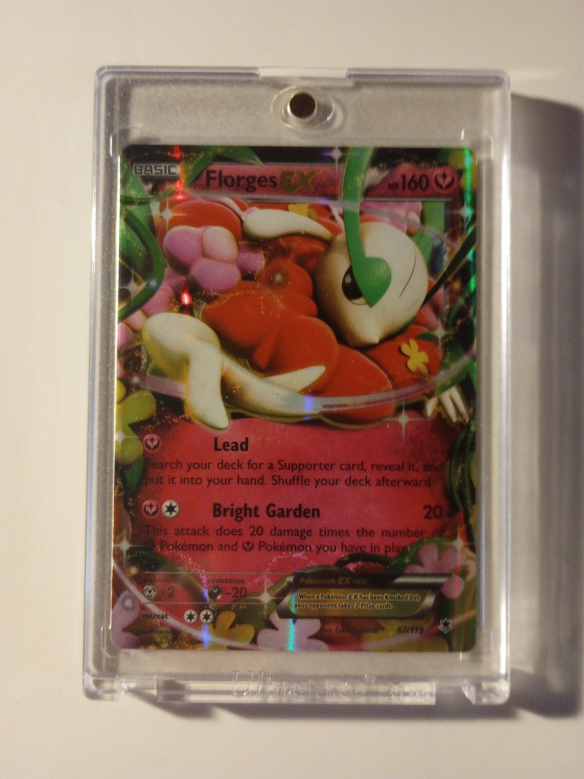 Pokémon TCG - Florges EX Phantom Forces (67/119) Holo, Holo Rare EX NM ...