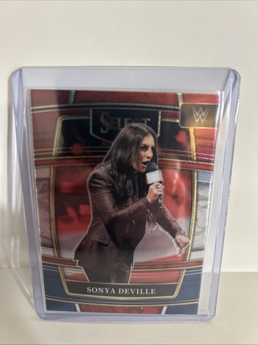 2022 Panini Select WWE - Concourse Sonya DeVille #68 Red & Blue Prizm ...