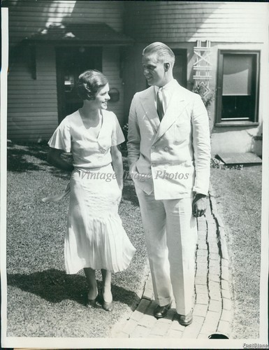 1933 Photo Elliott Roosevelt And Fiancee Ruth Googins, Swiler Estate ...