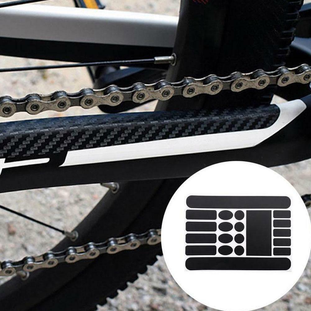 MTB Bike Chain Stay&Frame Scratch Protector Bicycle Protective Stickers ...